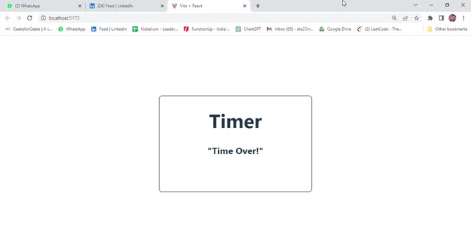 Suman Kumar Sharma on LinkedIn: Timer App , using ReactJs Suman Kumar Sharma on LinkedIn: Timer App , using ReactJs