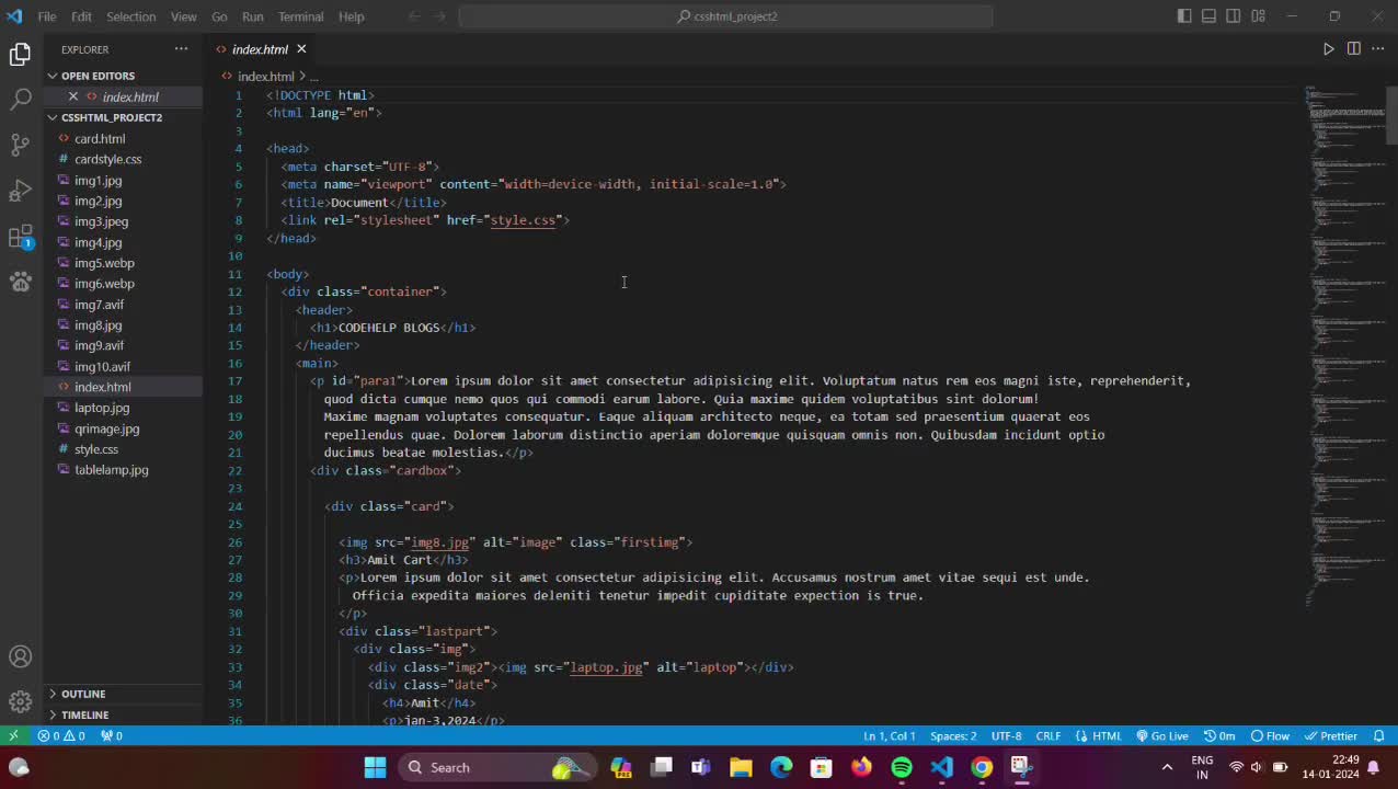 Amit chowdhury on LinkedIn: #webdevelopment #html #css #progressintech Amit chowdhury on LinkedIn: #webdevelopment #html #css #progressintech