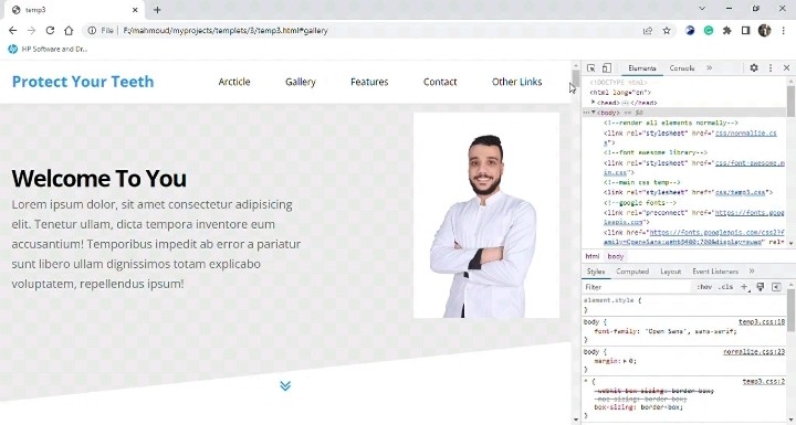 Mahmoud Aboouf on LinkedIn: Web development by Html and css ️ Mahmoud Aboouf on LinkedIn: Web development by Html and css ️