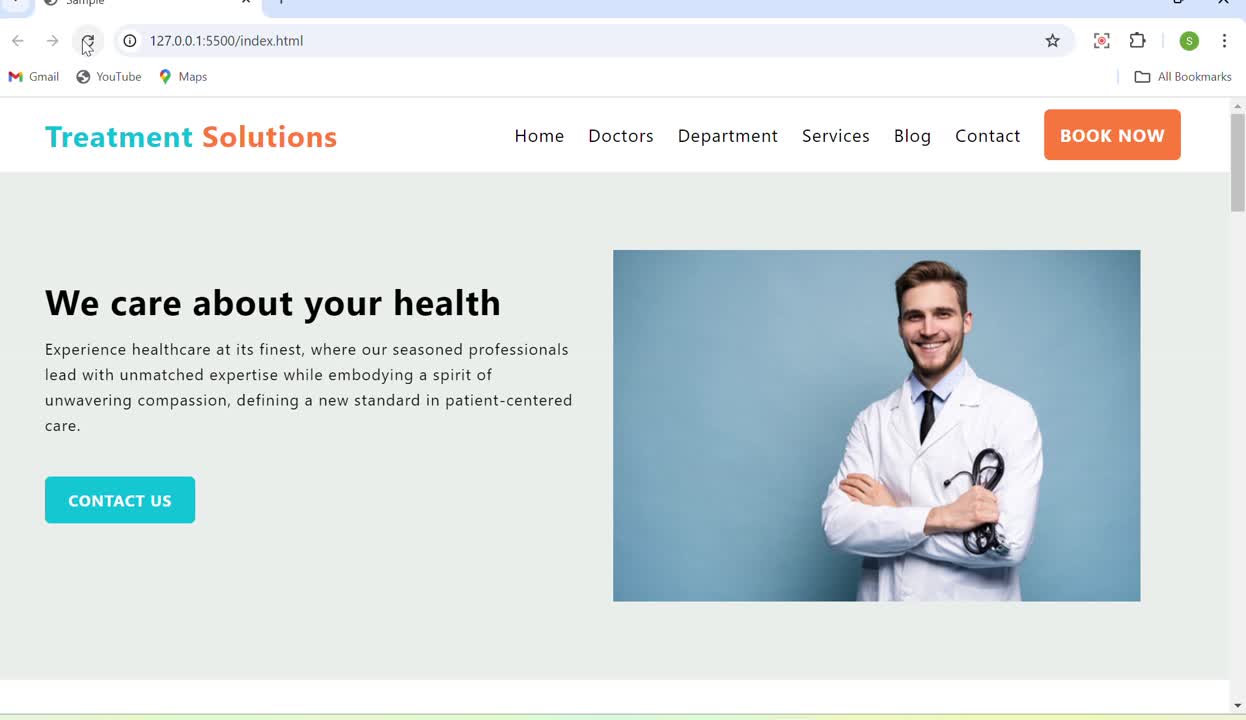 Sruthi P Kumar on LinkedIn: #html #css #tailwindcss #health #static # ... Sruthi P Kumar on LinkedIn: #html #css #tailwindcss #health #static # ...