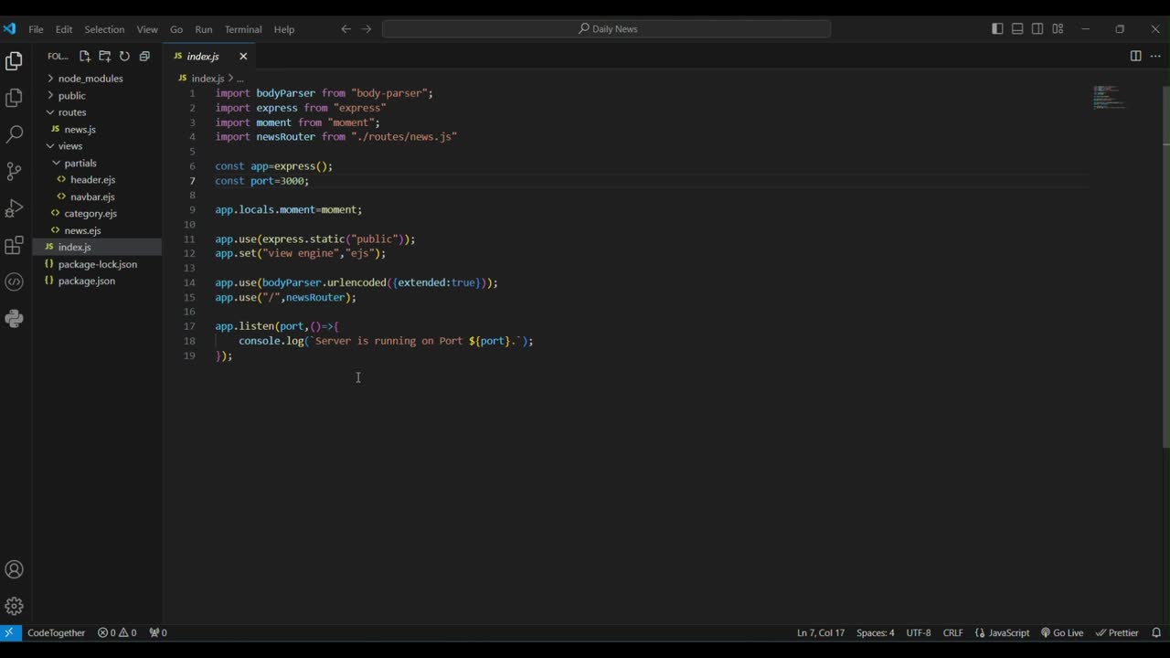 Vaibhav Shelke on LinkedIn: #nodejs #expressjs #ejs #webdevelopment # ... Vaibhav Shelke on LinkedIn: #nodejs #expressjs #ejs #webdevelopment # ...