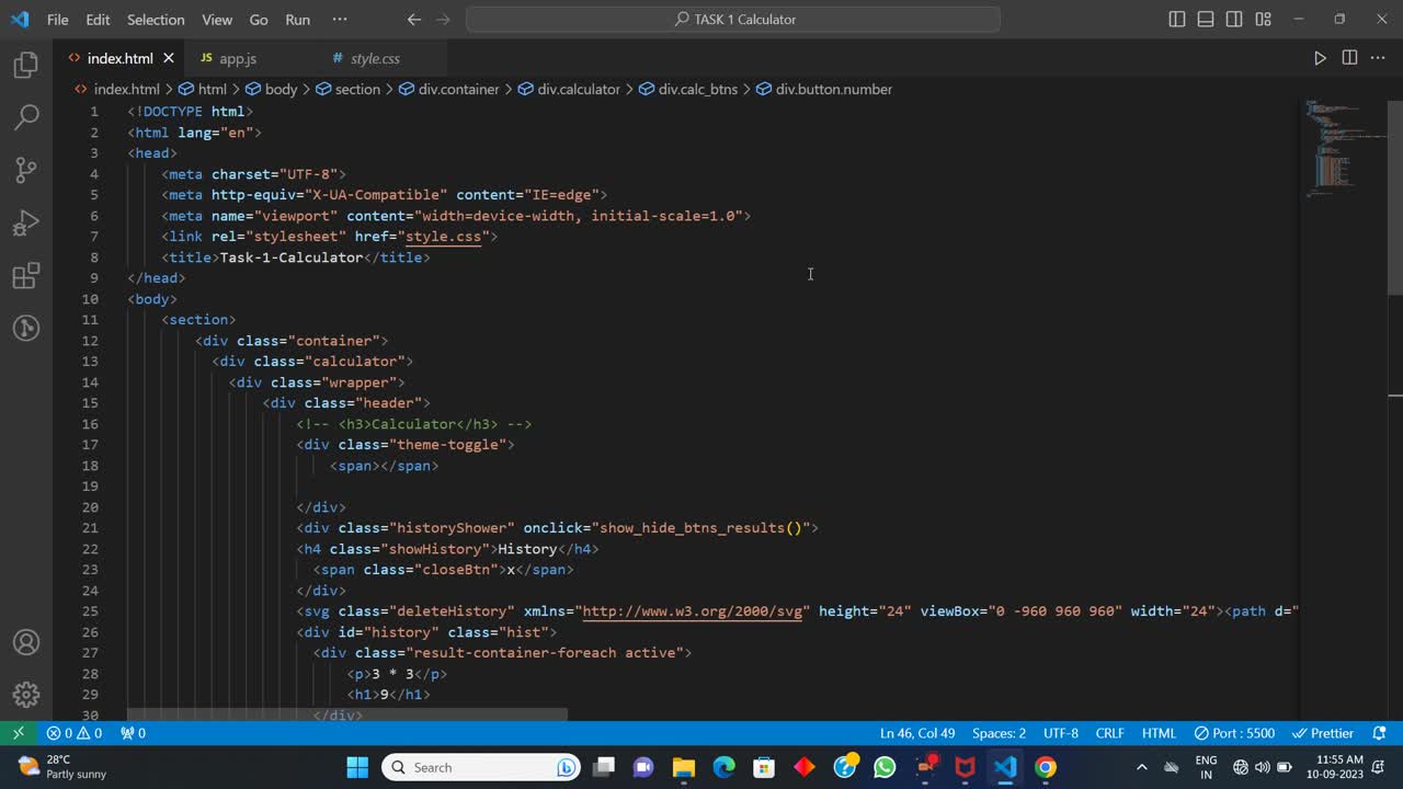 Lavanya Konduri on LinkedIn: #codealphainternship #webdevelopment # ... Lavanya Konduri on LinkedIn: #codealphainternship #webdevelopment # ...