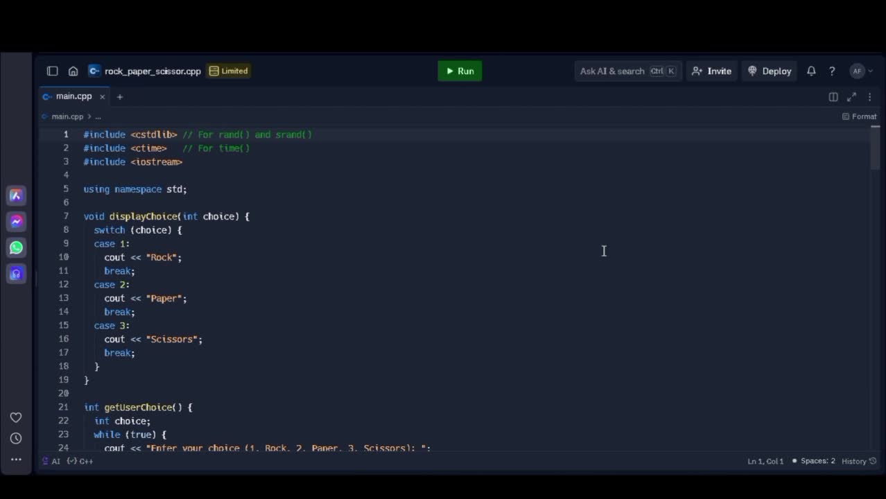 Rawzia Sajid on LinkedIn: #cplusplus #gamedevelopment #coding # ... Rawzia Sajid on LinkedIn: #cplusplus #gamedevelopment #coding # ...