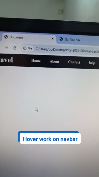 Muhammad ANSHRAH on LinkedIn: hover work on navbar with html and css ... Muhammad ANSHRAH on LinkedIn: hover work on navbar with html and css ...