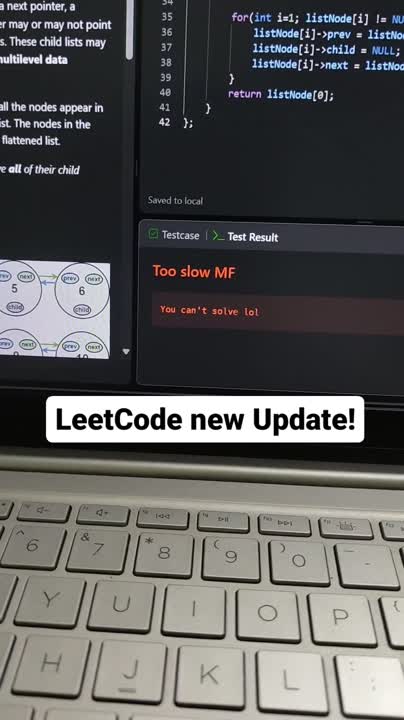 what the duck! 🥲 Help me guys! LeetCode | Abhiraj Makwana what the duck! 🥲 Help me guys! LeetCode | Abhiraj Makwana
