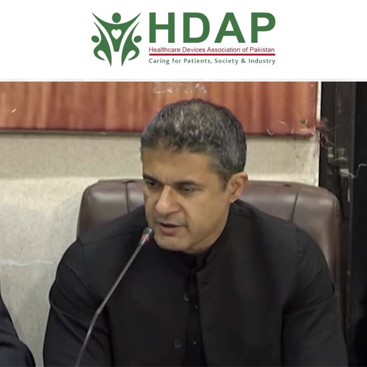 Syed Omer Ahmed, Chairman of HDAP, emphasizes DRAP's slow registration ... Syed Omer Ahmed, Chairman of HDAP, emphasizes DRAP's slow registration ...