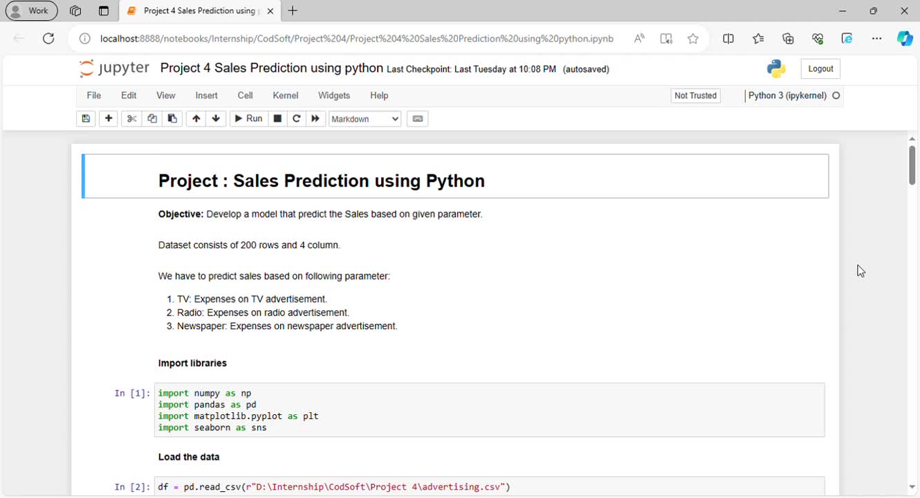 #connections #salesdata #predictiveanalytics #datascience… | Saksham Jain #connections #salesdata #predictiveanalytics #datascience… | Saksham Jain