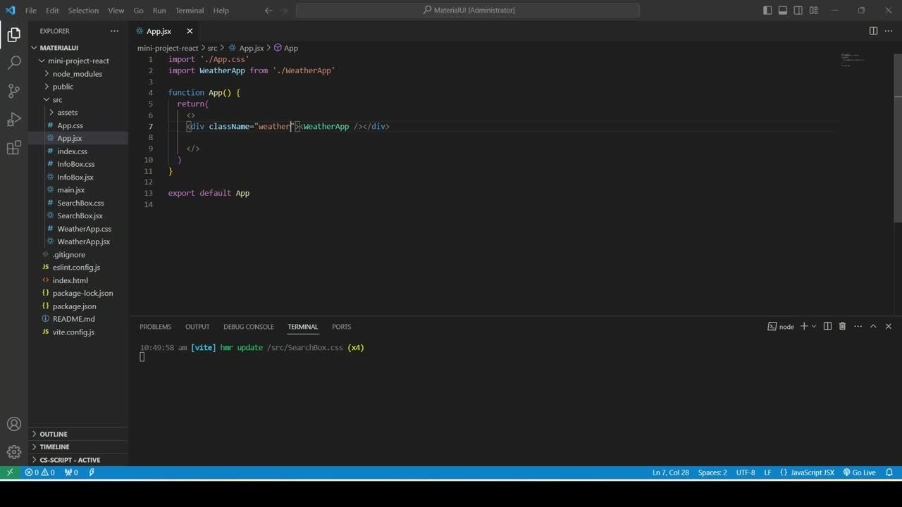 Omkar Raj on LinkedIn: #reactjs #weatherapp #apicall #materialui # ... Omkar Raj on LinkedIn: #reactjs #weatherapp #apicall #materialui # ...