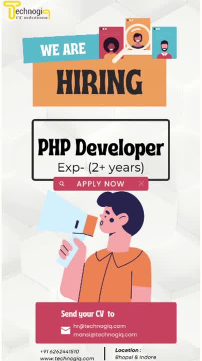 Aditya Soni on LinkedIn: Hiring PHP Developer Aditya Soni on LinkedIn: Hiring PHP Developer