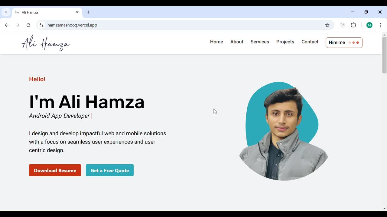 #nextjs #tailwindcss #portfolio #webdevelopment #frontend #react… | Ali ... #nextjs #tailwindcss #portfolio #webdevelopment #frontend #react… | Ali ...