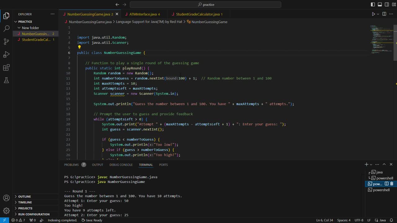 Vaishnavi Mamidwar on LinkedIn: #task1 #java #programming #oop # ... Vaishnavi Mamidwar on LinkedIn: #task1 #java #programming #oop # ...