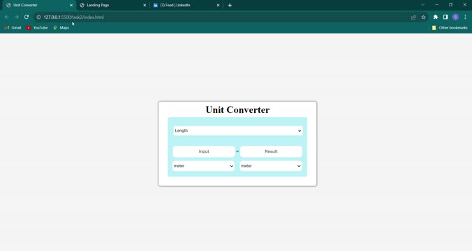 shweta Ladne on LinkedIn: #webdevelopment #javascript #unitconverter # ... shweta Ladne on LinkedIn: #webdevelopment #javascript #unitconverter # ...