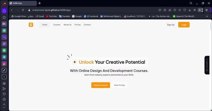 My first project in Html and CSS with knowledge academy | Mohammad ... My first project in Html and CSS with knowledge academy | Mohammad ...