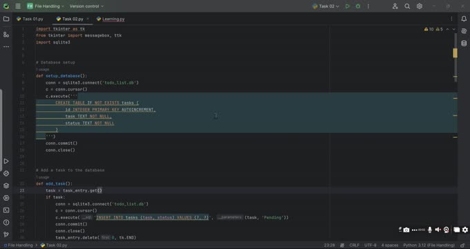 Prashant Patil on LinkedIn: #codsoft #python #tkinter #sqlite # ... Prashant Patil on LinkedIn: #codsoft #python #tkinter #sqlite # ...