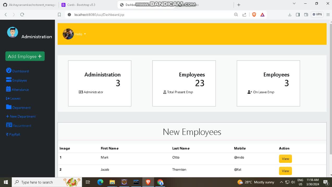 Akshay Sarsamkar on LinkedIn: #hello #hrmproject #frontenddevelopment # ... Akshay Sarsamkar on LinkedIn: #hello #hrmproject #frontenddevelopment # ...