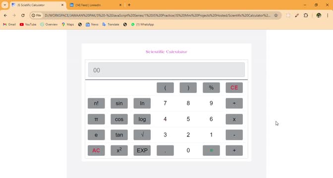 Created a scientific calculator using JavaScript | Abdullah Mushtaq ... Created a scientific calculator using JavaScript | Abdullah Mushtaq ...