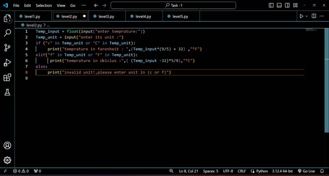 Irfan Ansari on LinkedIn: #python #coding #temperatureconverter # ... Irfan Ansari on LinkedIn: #python #coding #temperatureconverter # ...