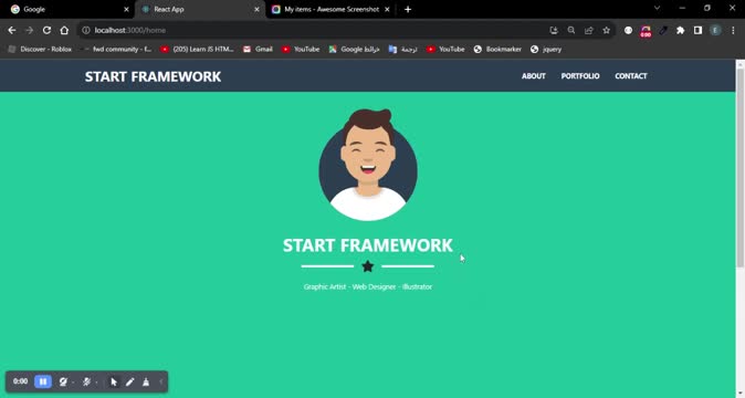 My first project with React: SPA (Single Page Application) | Eman ... My first project with React: SPA (Single Page Application) | Eman ...