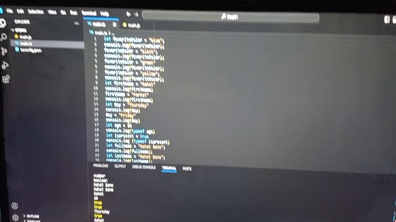 Rahat Bano on LinkedIn: Typescript, Variable and Types of Data very ... Rahat Bano on LinkedIn: Typescript, Variable and Types of Data very ...