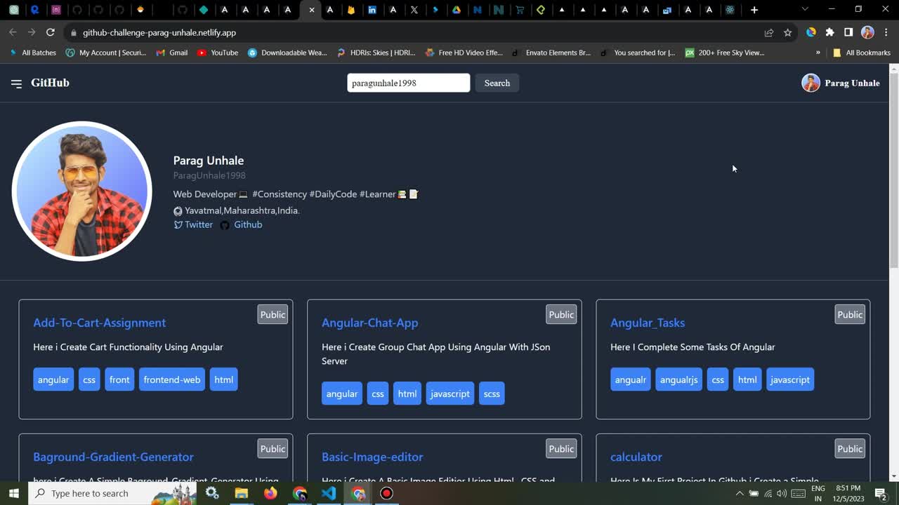 Parag Unhale on LinkedIn: #github #angular #api #webdevelopment # ... Parag Unhale on LinkedIn: #github #angular #api #webdevelopment # ...