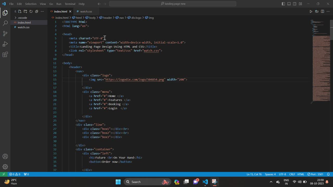 Aniket Gupta on LinkedIn: #codesoft #webdevelopment #landingpagedesign Aniket Gupta on LinkedIn: #codesoft #webdevelopment #landingpagedesign