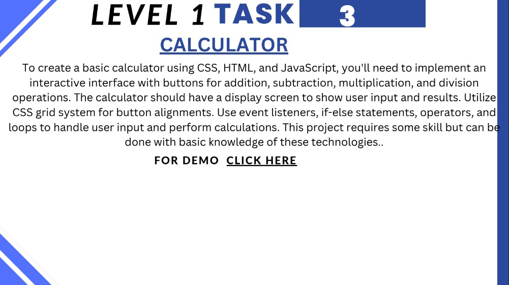 CodSoft Internship: Calculator Website Completion Video | Vipin Kumar ... CodSoft Internship: Calculator Website Completion Video | Vipin Kumar ...