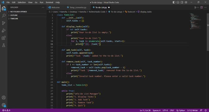 How to create to-do lists with Python | Ramsha Mohiuddin posted on the ... How to create to-do lists with Python | Ramsha Mohiuddin posted on the ...