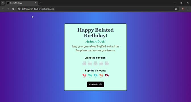 Noor-us-Sabah Shahid on LinkedIn: #30days30projects #nextjs # ... Noor-us-Sabah Shahid on LinkedIn: #30days30projects #nextjs # ...
