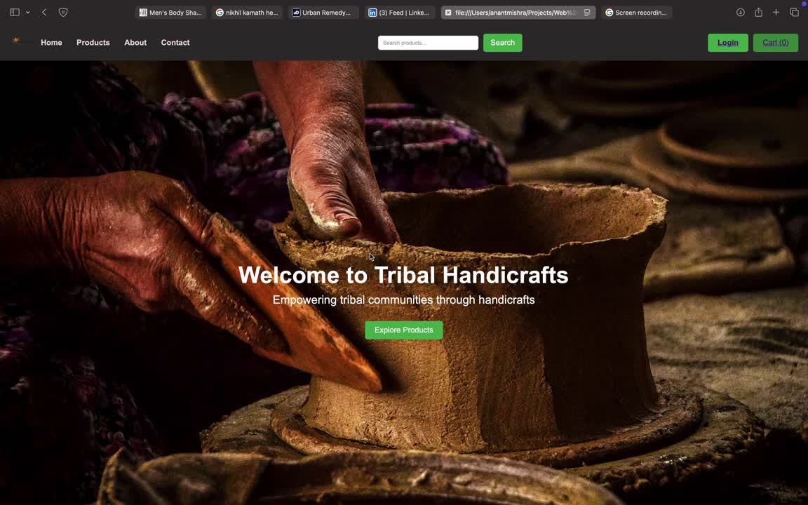 #handicrafts #webdevelopment #ecommerce #entrepreneurship #ai… | Anant ... #handicrafts #webdevelopment #ecommerce #entrepreneurship #ai… | Anant ...