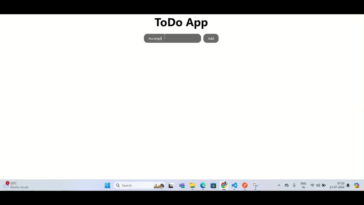 Created a full-stack Todo App using MERN stack | Tapis Singh posted on ... Created a full-stack Todo App using MERN stack | Tapis Singh posted on ...