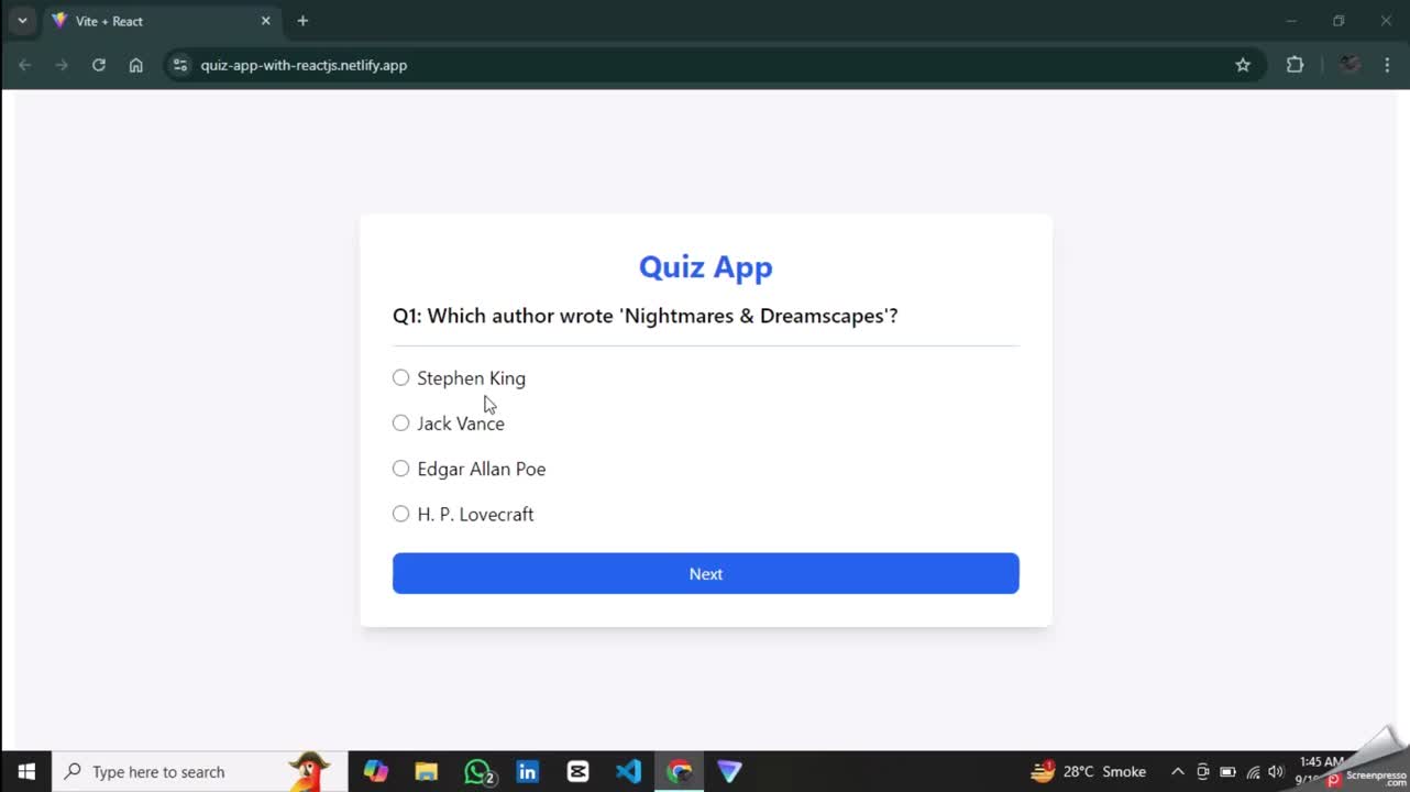 Muhammad Jawad on LinkedIn: #quizapp #linkedin #muhammadjawad # ... Muhammad Jawad on LinkedIn: #quizapp #linkedin #muhammadjawad # ...