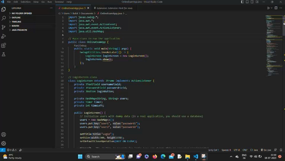 Rohit Pandey on LinkedIn: #oasis #javaprogramming #oasisinfobyte # ... Rohit Pandey on LinkedIn: #oasis #javaprogramming #oasisinfobyte # ...