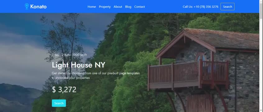 Sharing my webpage about Konato, a real estate listing template | Karan ... Sharing my webpage about Konato, a real estate listing template | Karan ...