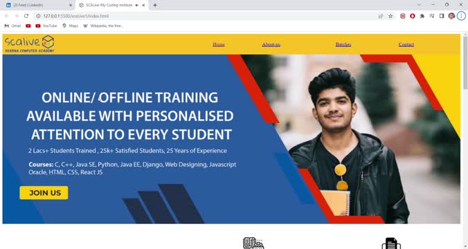 Sanjay kumar mahto on LinkedIn: #scalive #html #learning Sanjay kumar mahto on LinkedIn: #scalive #html #learning