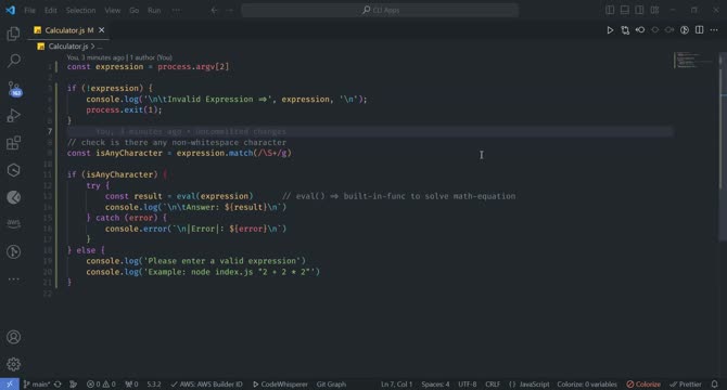 ARslan Ahmad on LinkedIn: #coding #cli #calculator #programmingskills ARslan Ahmad on LinkedIn: #coding #cli #calculator #programmingskills