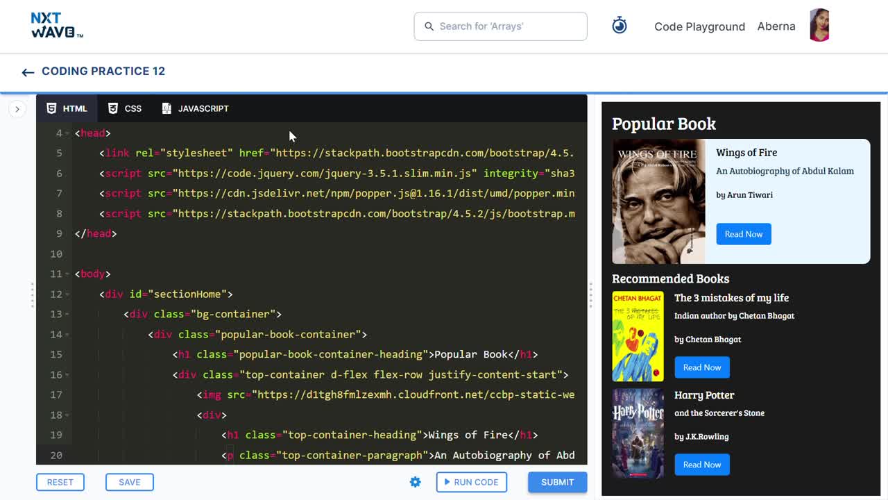 Aberna Appu on LinkedIn: #ccbp #nxtwave #30daysofcode #challenge #ccbp ... Aberna Appu on LinkedIn: #ccbp #nxtwave #30daysofcode #challenge #ccbp ...