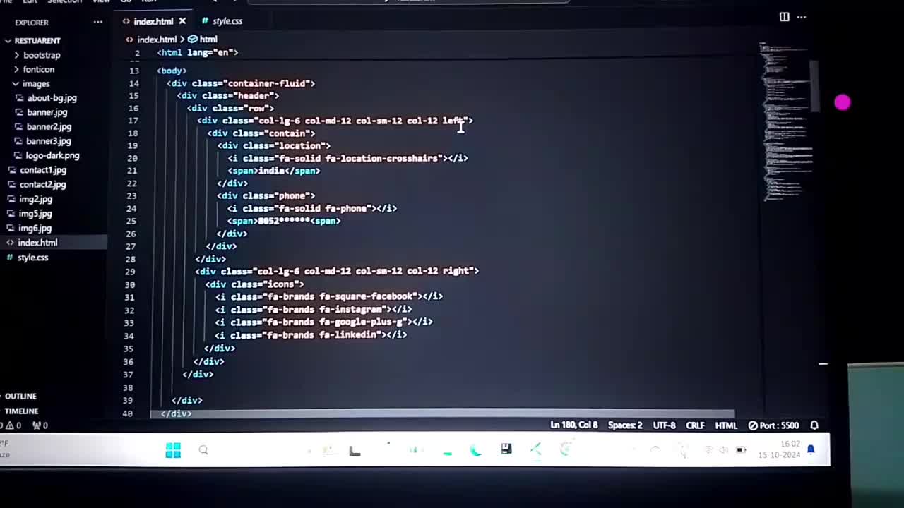 Vishal Yadav on LinkedIn: #webdevelopment #html #css #restaurantwebsite ... Vishal Yadav on LinkedIn: #webdevelopment #html #css #restaurantwebsite ...