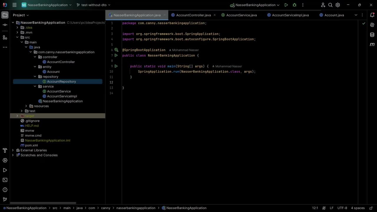 Mohammad Nasser on LinkedIn: #springboot #java #backenddevelopment #dto ... Mohammad Nasser on LinkedIn: #springboot #java #backenddevelopment #dto ...