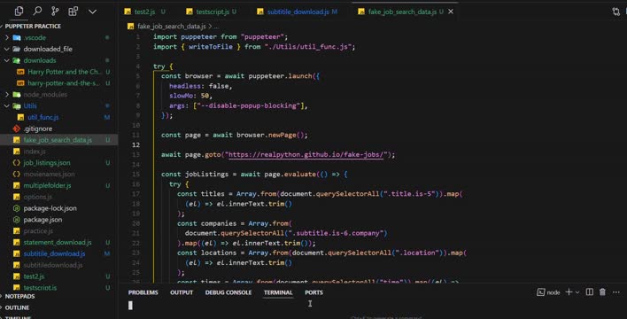 Rajendra Baddapuri on LinkedIn: #webautomation #javascript #puppeteer # ... Rajendra Baddapuri on LinkedIn: #webautomation #javascript #puppeteer # ...