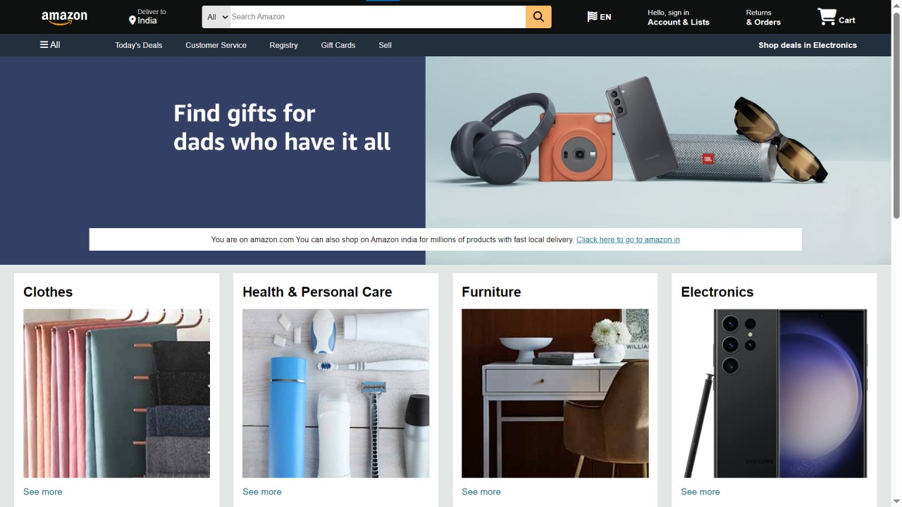 My recent project on Amazon homepage | Akshay Jagtap posted on the ... My recent project on Amazon homepage | Akshay Jagtap posted on the ...