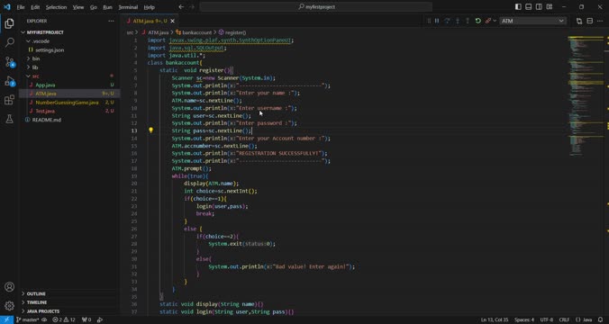 Atanu Das on LinkedIn: Task 3 completed (ATM interface) Oasis Infobyte Atanu Das on LinkedIn: Task 3 completed (ATM interface) Oasis Infobyte