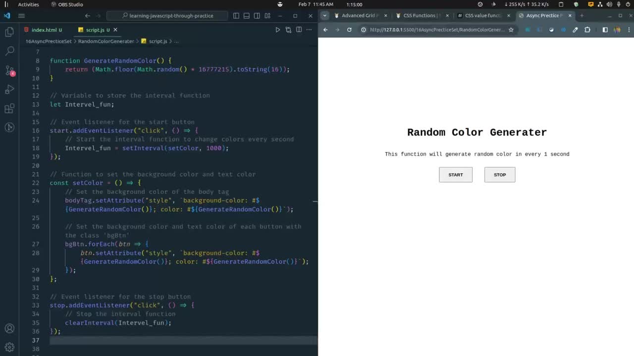 #javascript #webdev #creativecoding #continuouslearning | Omar Rana #javascript #webdev #creativecoding #continuouslearning | Omar Rana