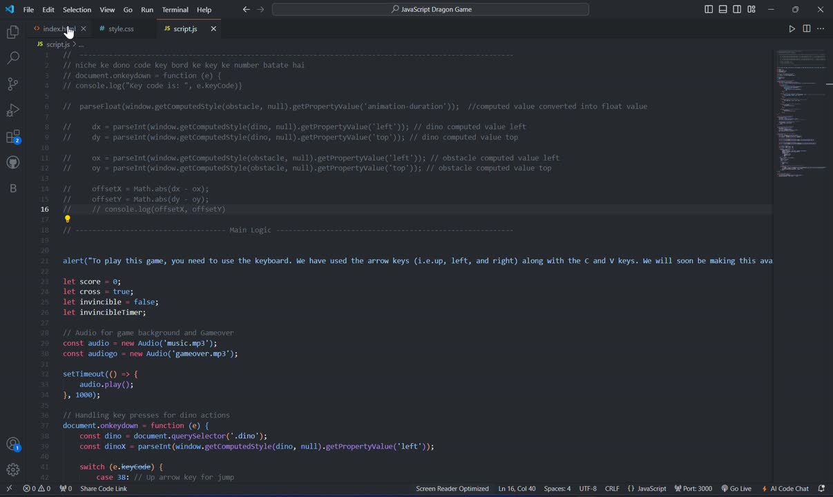 Aniket Gupta on LinkedIn: #gamedevelopment #javascript #webdevelopment ... Aniket Gupta on LinkedIn: #gamedevelopment #javascript #webdevelopment ...