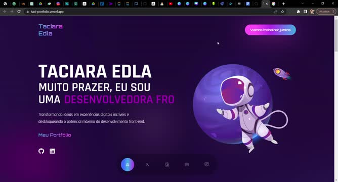 Taciara Alves no LinkedIn: #portfolio #frontenddeveloper #reactjs # ... Taciara Alves no LinkedIn: #portfolio #frontenddeveloper #reactjs # ...