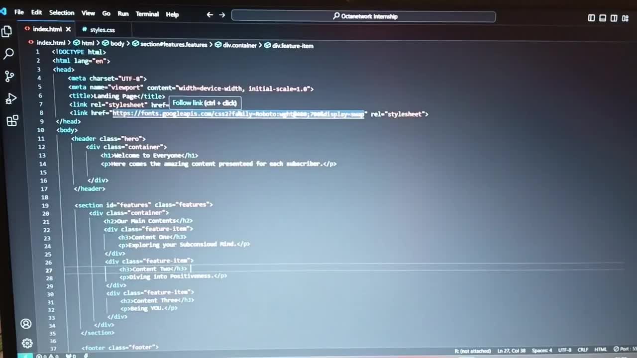 Namratha S P on LinkedIn: #webdevelopment #html #css # ... Namratha S P on LinkedIn: #webdevelopment #html #css # ...
