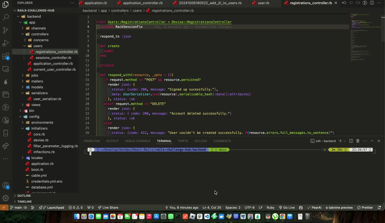 Edward Odhiambo on LinkedIn: #100daysofcode #rails #api #devise #jwt # ... Edward Odhiambo on LinkedIn: #100daysofcode #rails #api #devise #jwt # ...