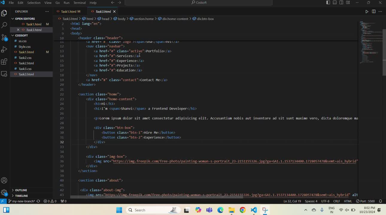 Pammi Kumari on LinkedIn: #codsoft #codsoft #webdevelopment #internship ... Pammi Kumari on LinkedIn: #codsoft #codsoft #webdevelopment #internship ...