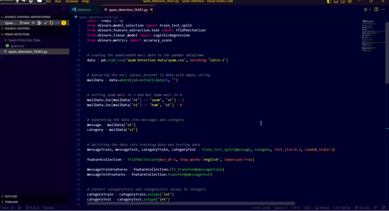 Alok Kumar Thakur on LinkedIn: #hellloo #task1 #internship #datascience ... Alok Kumar Thakur on LinkedIn: #hellloo #task1 #internship #datascience ...