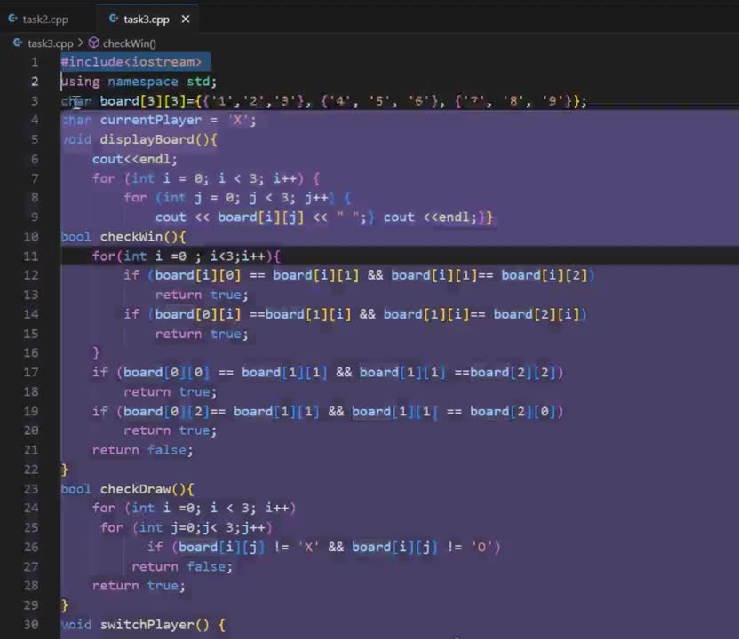 Shreya Gour on LinkedIn: #codsoft #c #gamedevelopment #tictactoe # ... Shreya Gour on LinkedIn: #codsoft #c #gamedevelopment #tictactoe # ...