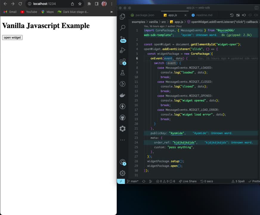 #webdevelopment #javascript #sdk #react #vue #angular #opensource # ... #webdevelopment #javascript #sdk #react #vue #angular #opensource # ...